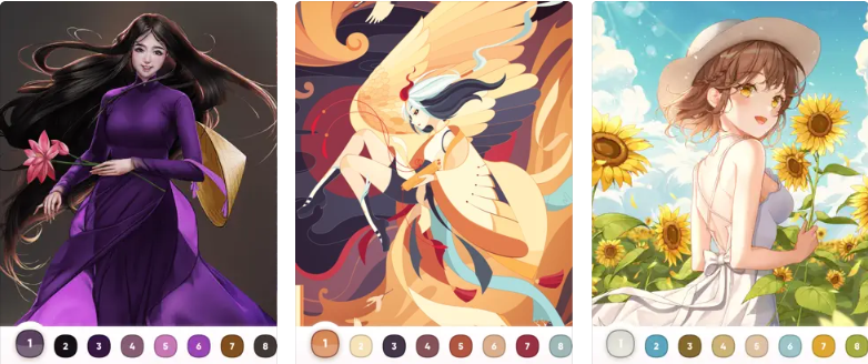 Tải Game Color Time - Paint By Number